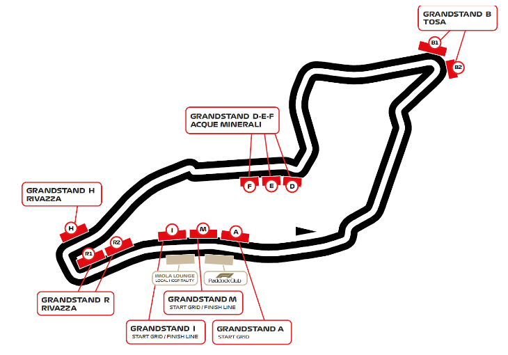 Großer Preis von Emilia-Romagna in Imola ( mit beschränkter ...